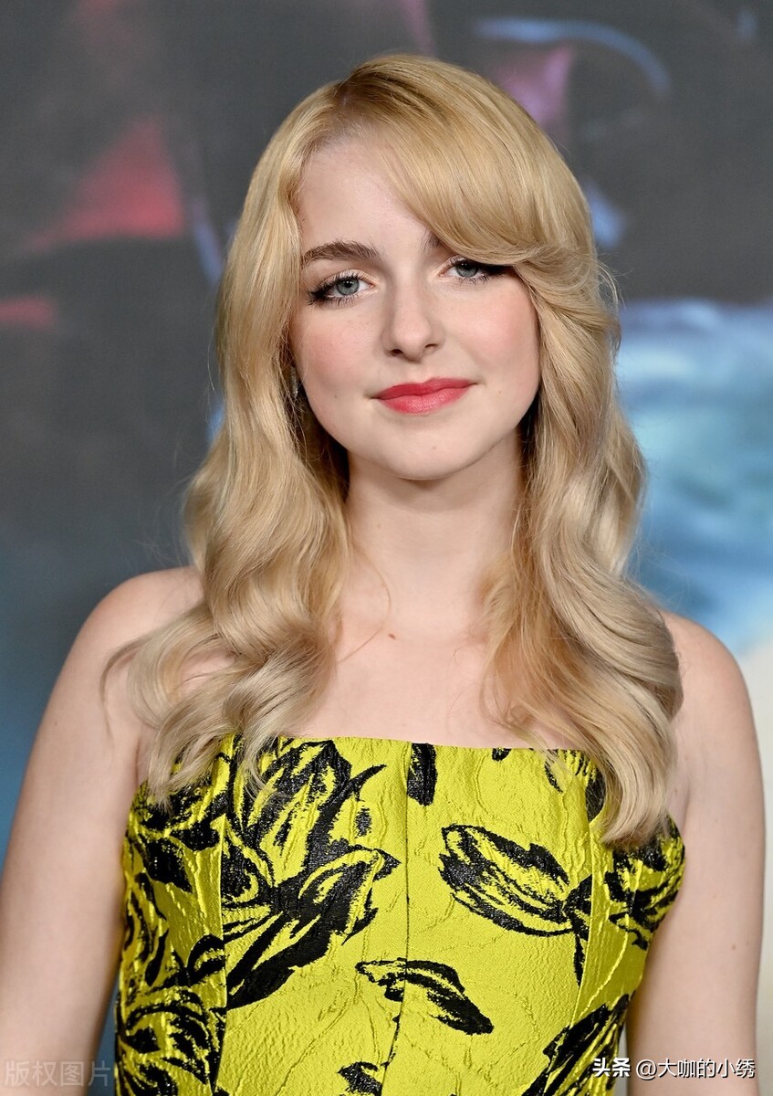 Mckenna Grace wears a yellow print dress to the opening ceremony of the ...