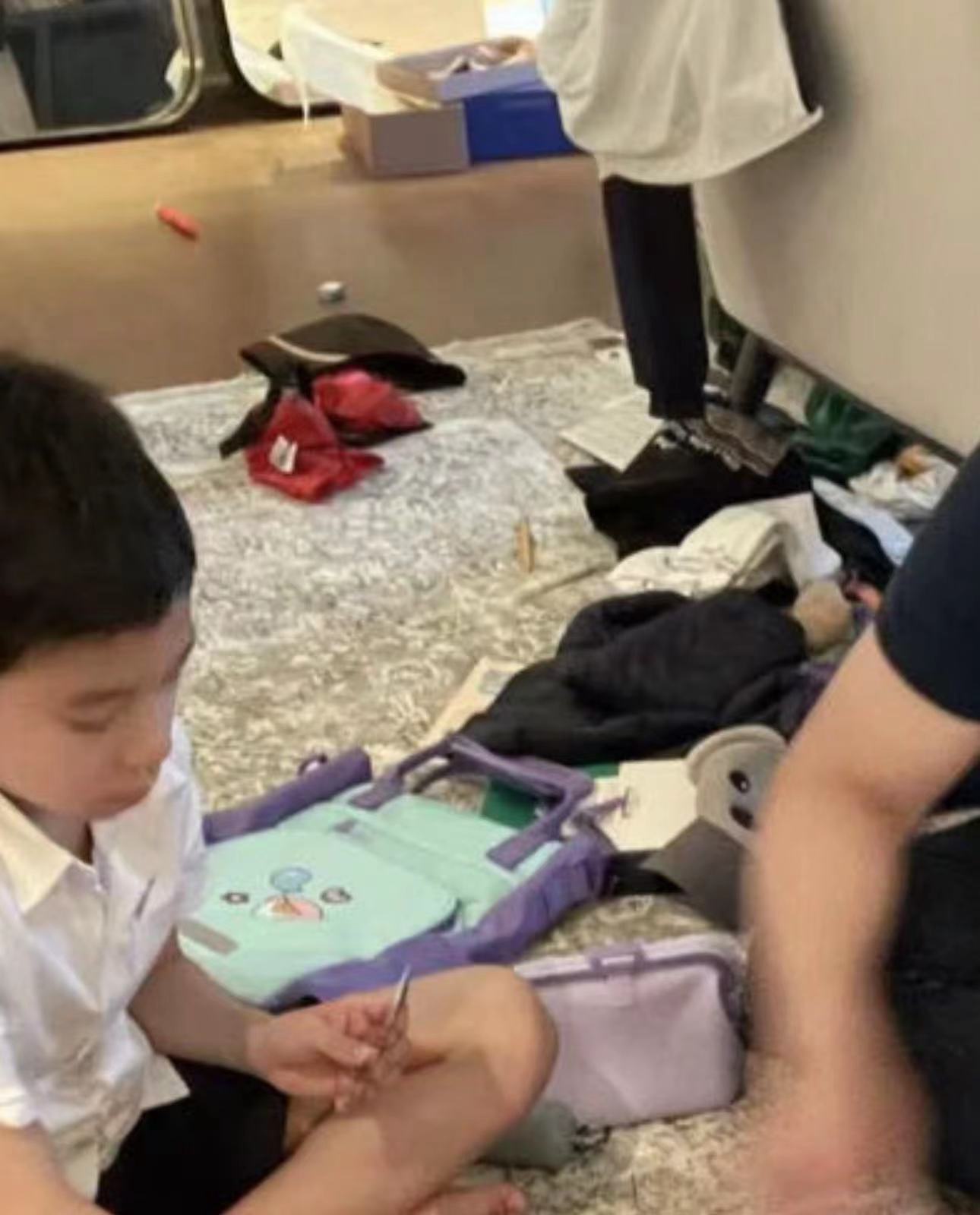 Guo Jingjing's family celebrates Huo Qigang's birthday, the photos ...