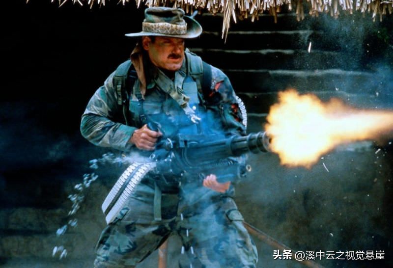 Detailed explanation of the US military M134 Minigun spray dragon ...