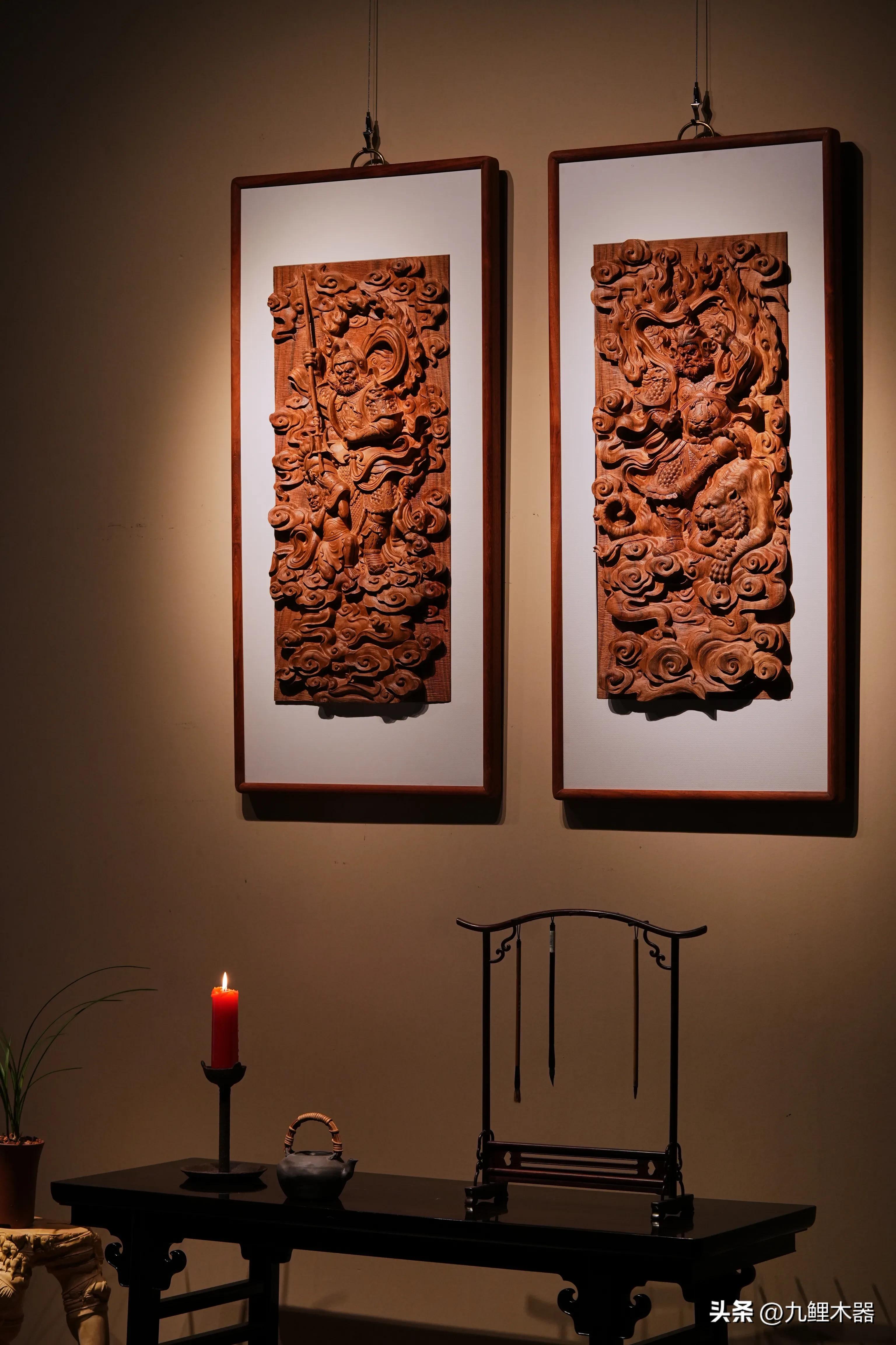 Shentu Yulei Door God Hanging Screen - iMedia