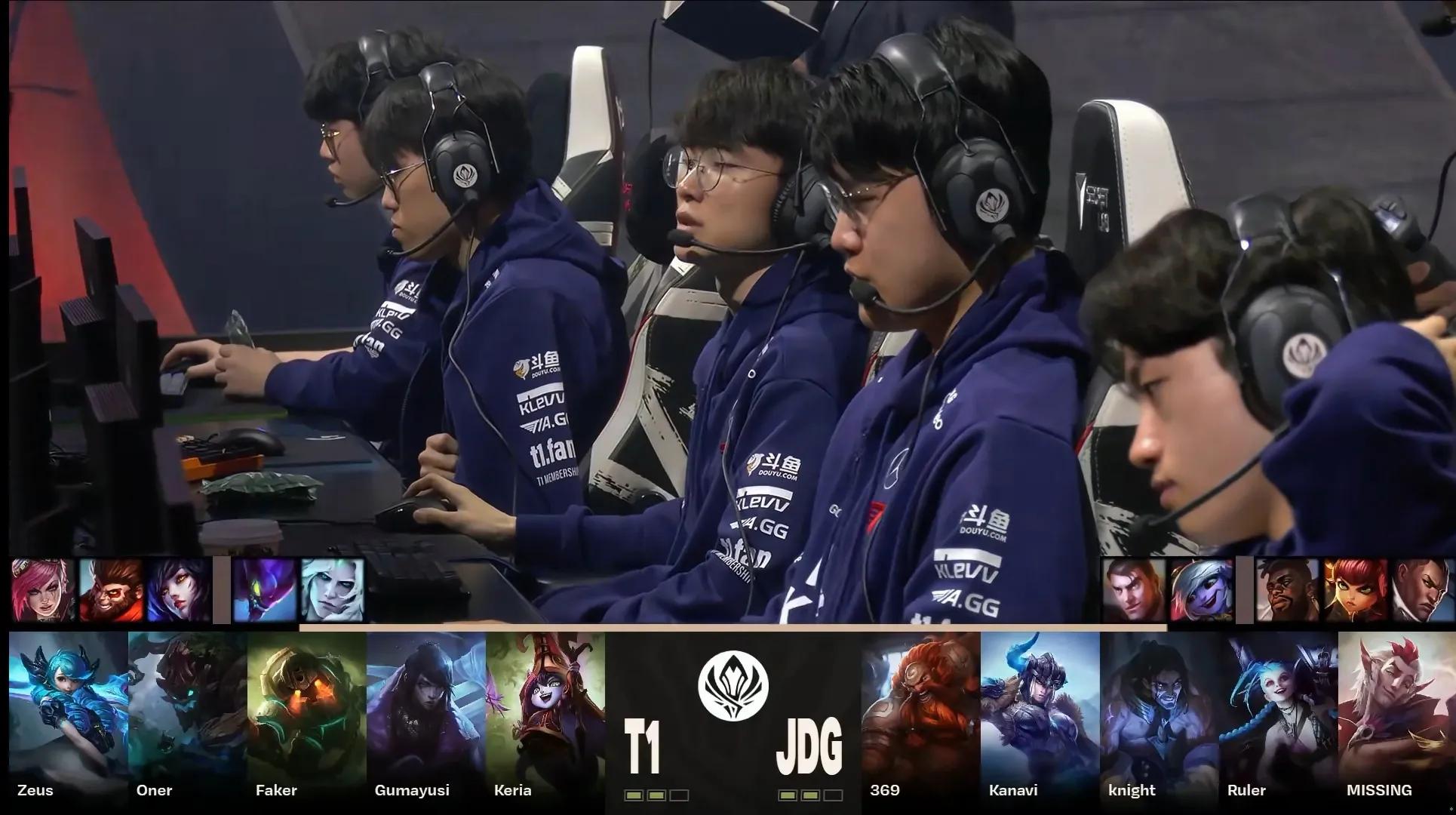 JDG3：2T1,率先進入MSI勝者組，Faker犯罪一勾成戰犯。 - 資訊咖