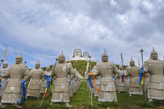 Genghis Khan is the founder of the Mongolian Empire, the Great Khan of ...
