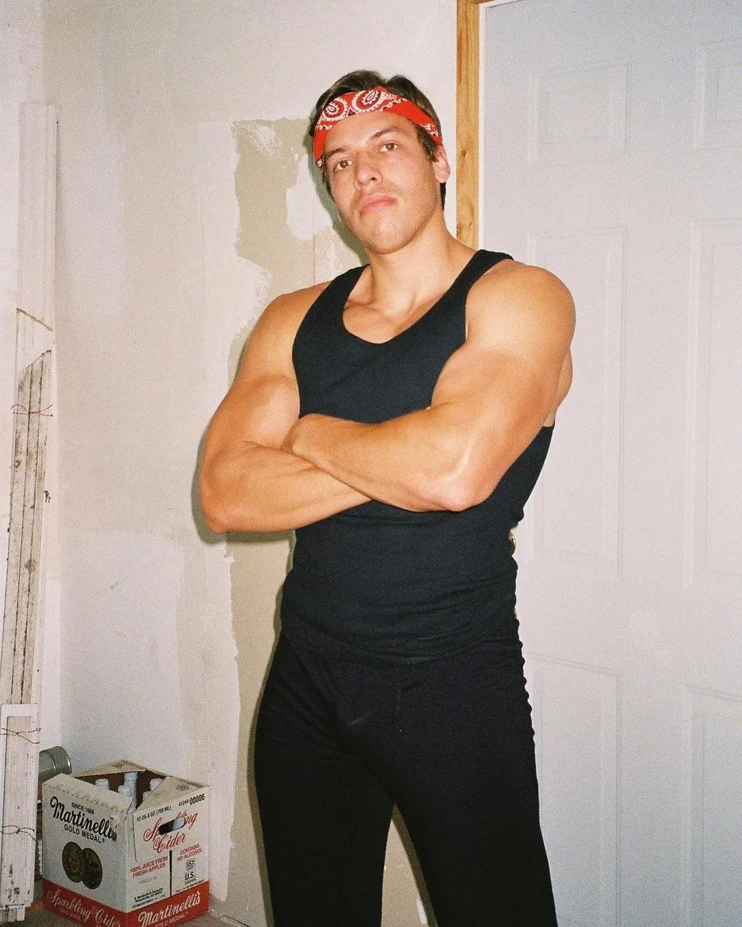 Schwarzenegger's illegitimate son Joseph Berner on the latest cover of ...