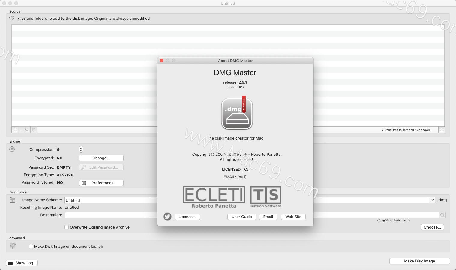 DMG file creation tool: DMG Master - iNEWS