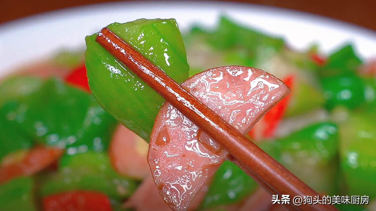How to make loofah delicious in summer, remember this, loofah does not ...