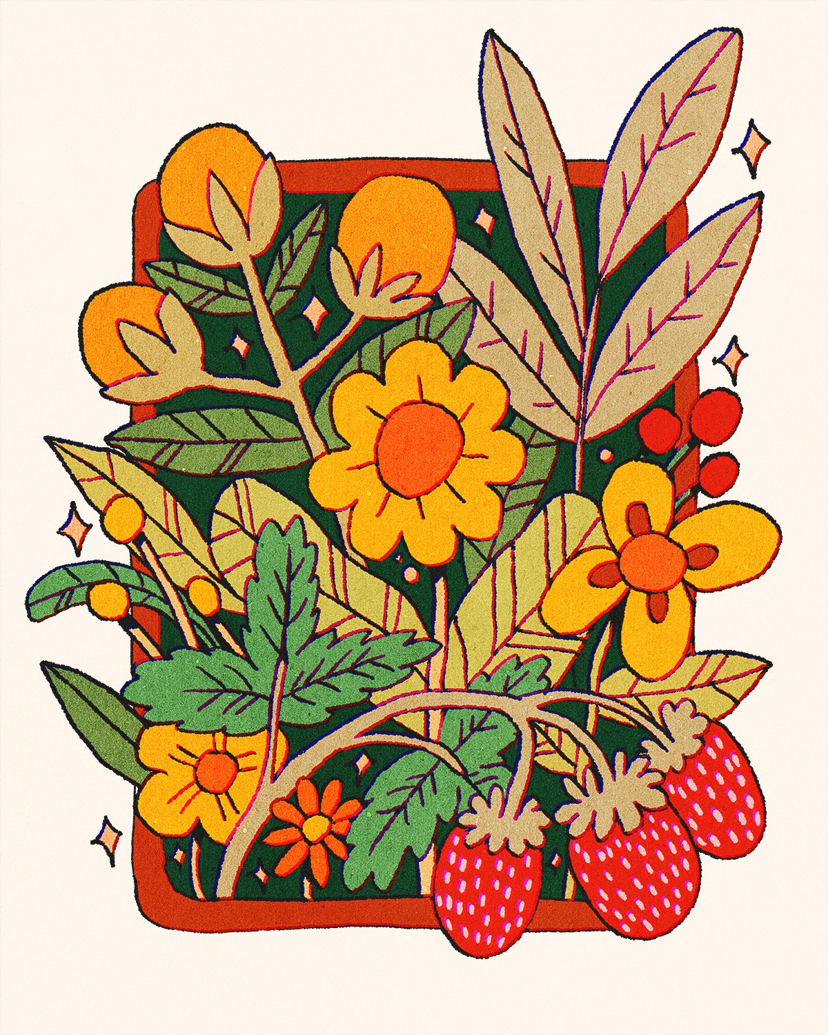 Illustrator Jessica Elena: World of Flowers - iNEWS