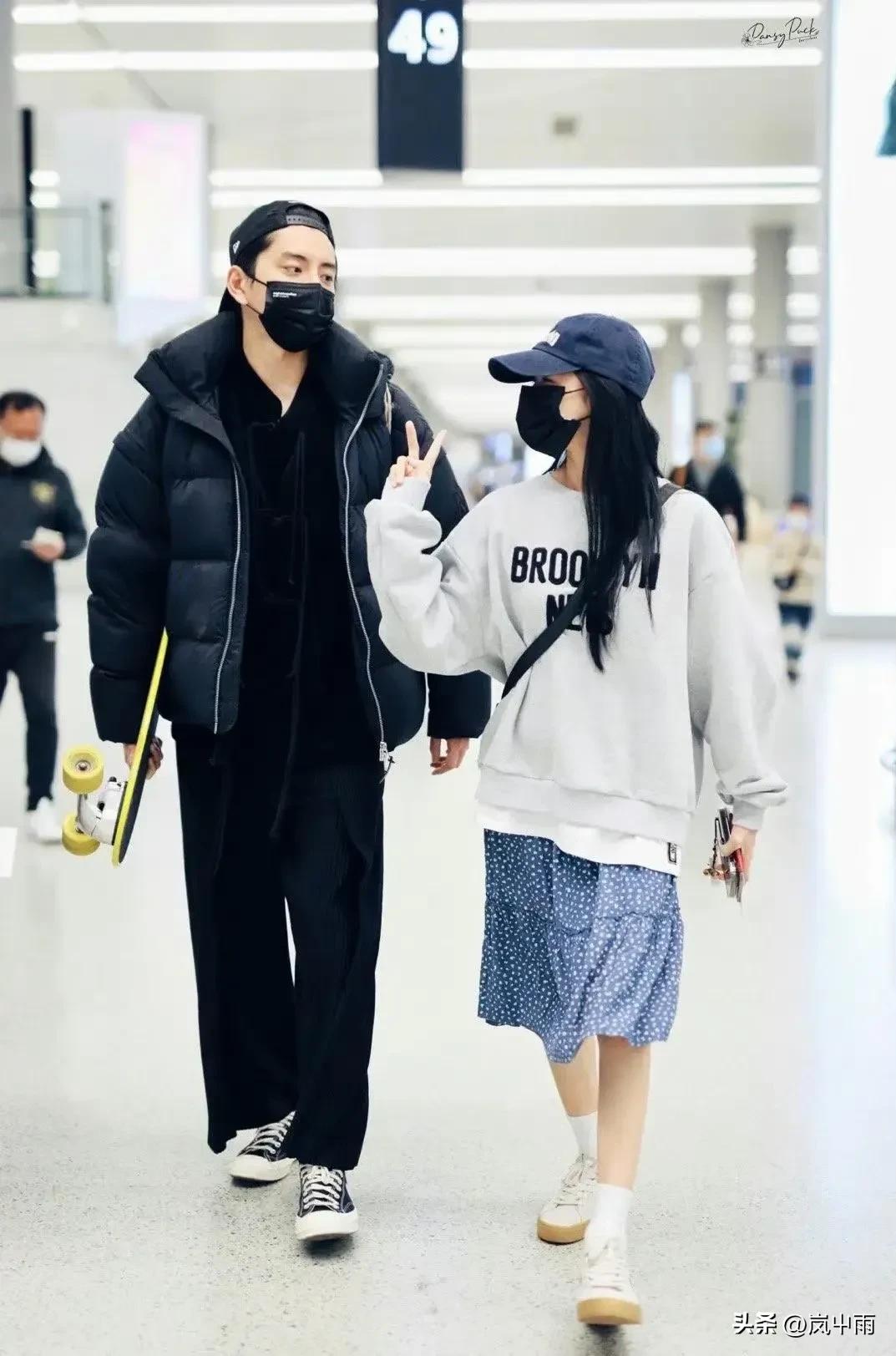 Wang Dalu and Cai Zhuoyi publicly announced their relationship, and it ...