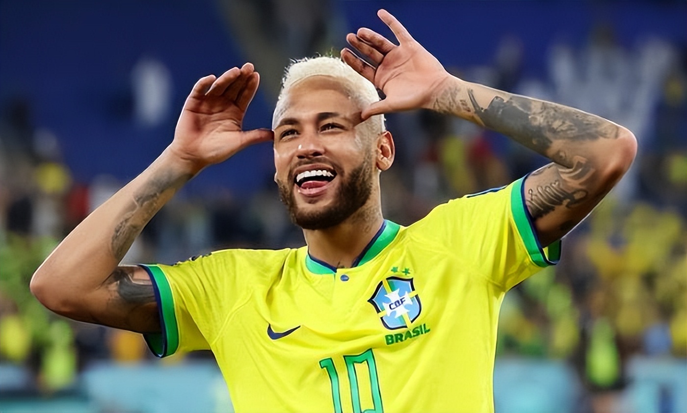 Brazil swept its opponents with 5 goals. Neymar surpassed Pele to ...