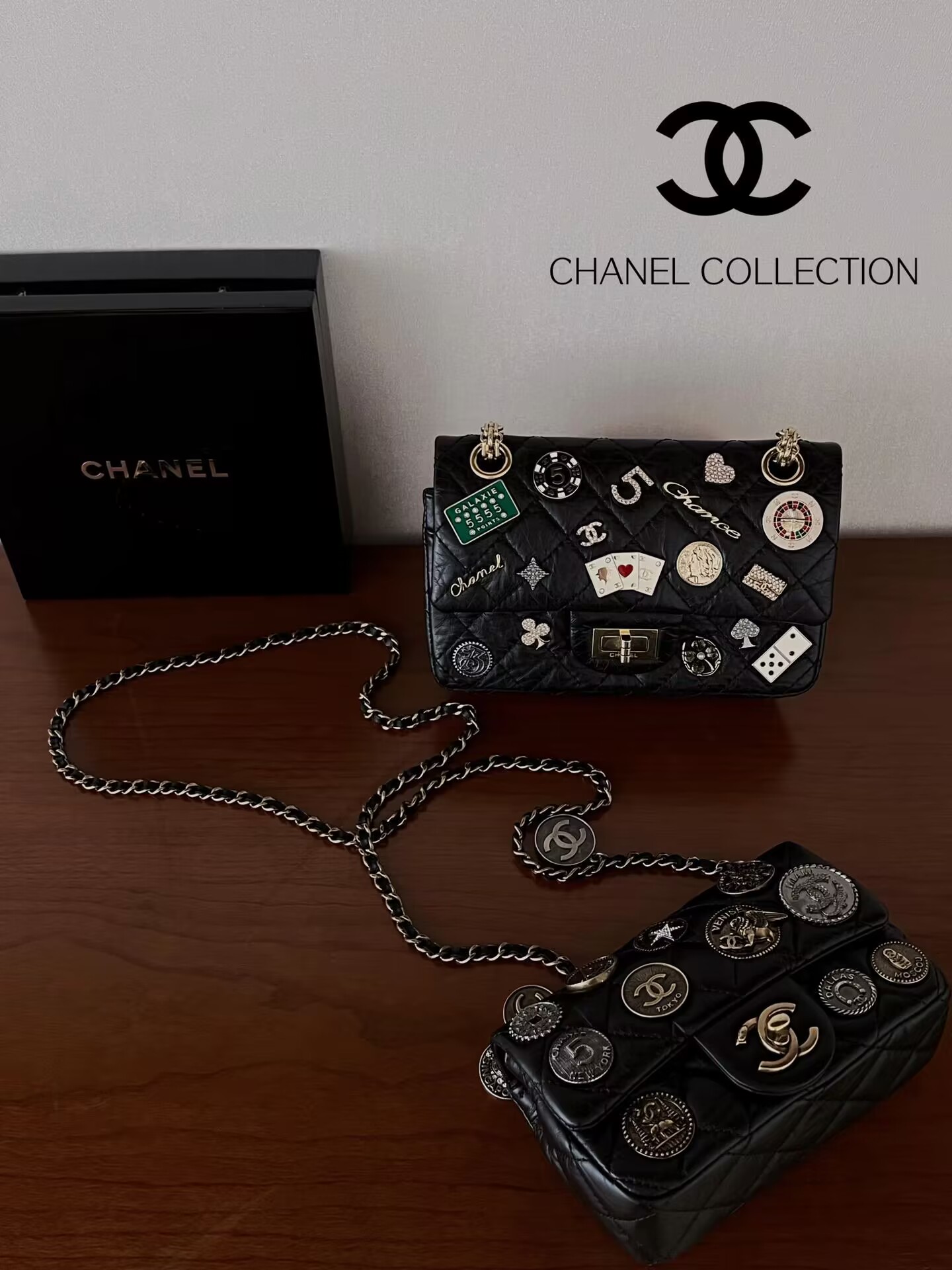 Out-of-print CHANEL badge bags that have been discontinued for five ...