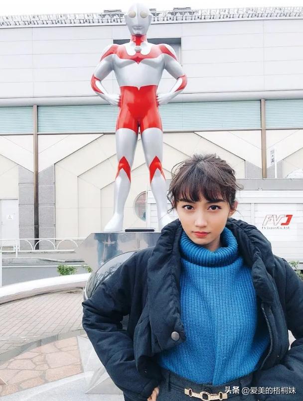 Ultraman actress took a photo for Playboy magazine, and was praised as ...