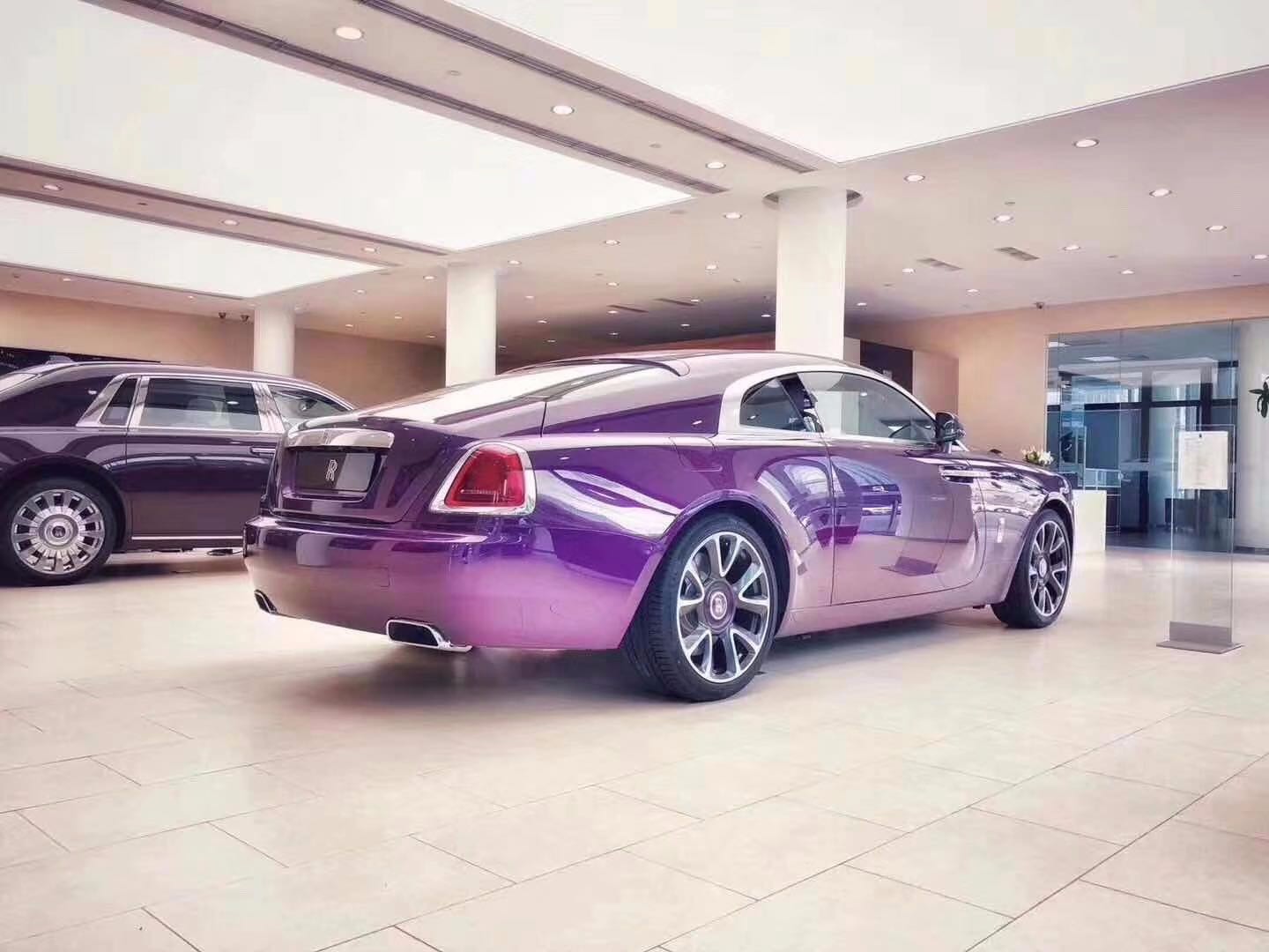 Rolls-Royce Wraith is born and extraordinary charm is born, Tianjin ...