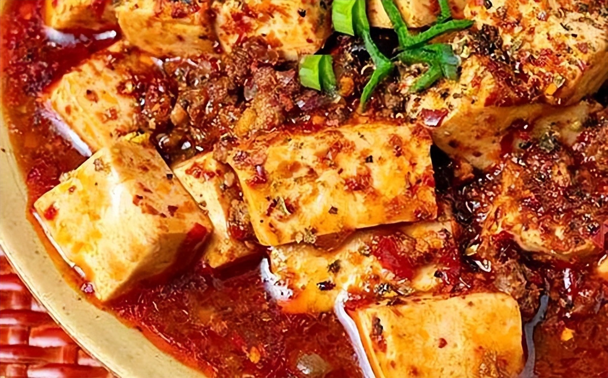 Mapo tofu, boiled pork slices, fish-flavored shredded pork, double ...