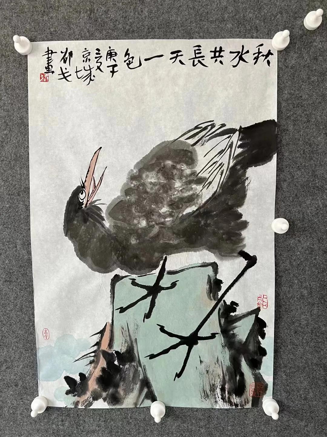 Ren Hong's calligraphy and painting art - iNEWS