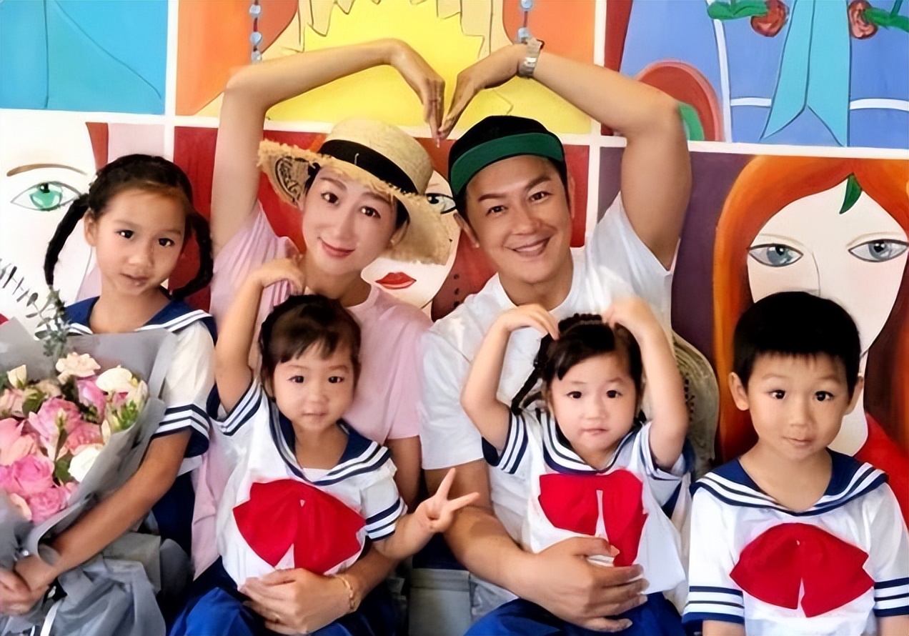 Take stock of the multi-child families in the entertainment industry ...