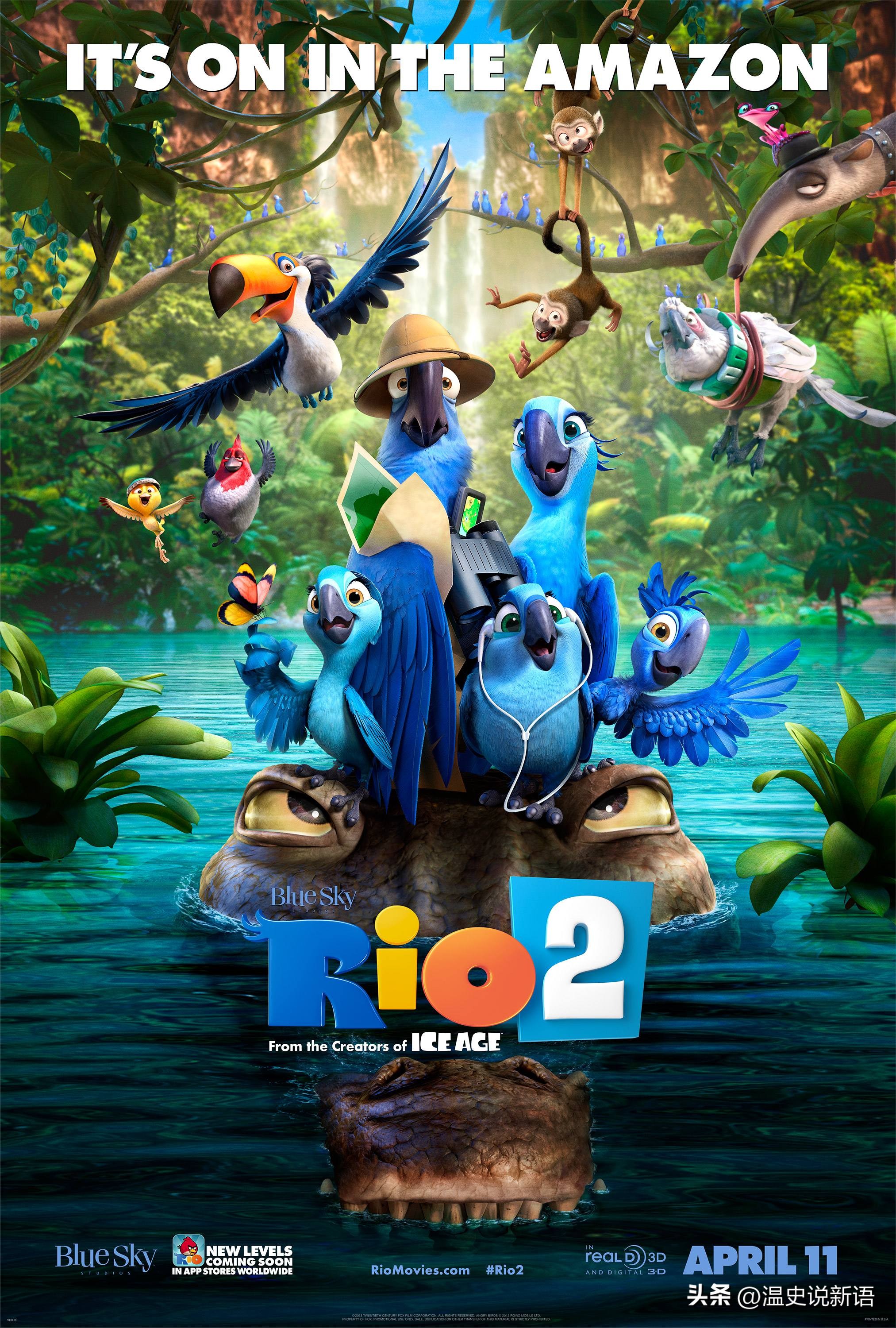 Appreciation and Analysis of Color Art in the Movie "Rio Adventure ...