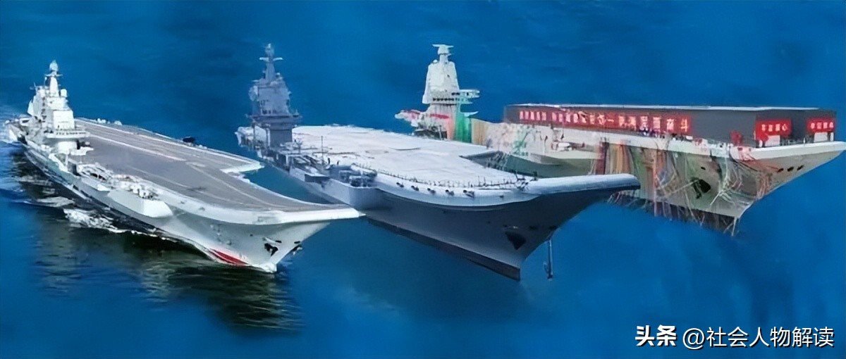 China's strongest aircraft carrier is here. Electromagnetic ejection ...