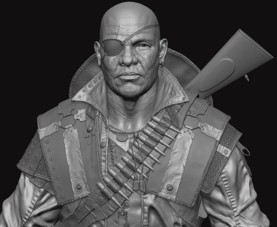 在 Maya、ZBrush 和 Arnold 中重塑來自邪惡西部的 Edgar Gravenor - 頭條匯