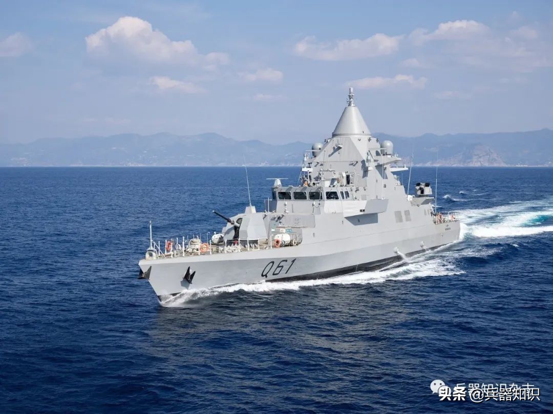 Italy delivers small frigate "Mushrib" to Qatar - iNEWS