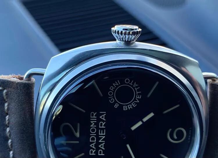 Panerai Radiomir 8 Days PAM 992 watch in bronzed steel case - iMedia