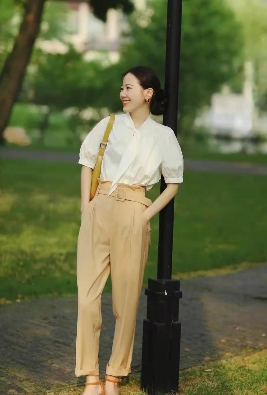 "White shirt" can't always wear temperament?Look at these 9 sets of ...