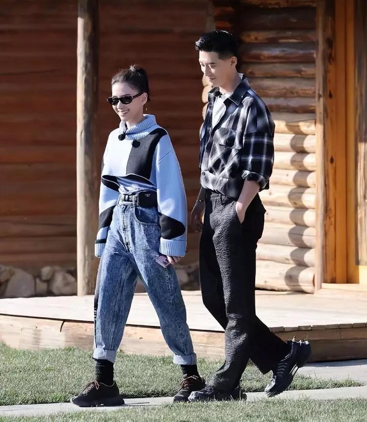 Dou Xiao flew to Bali to prepare for the wedding, wearing a cool ...