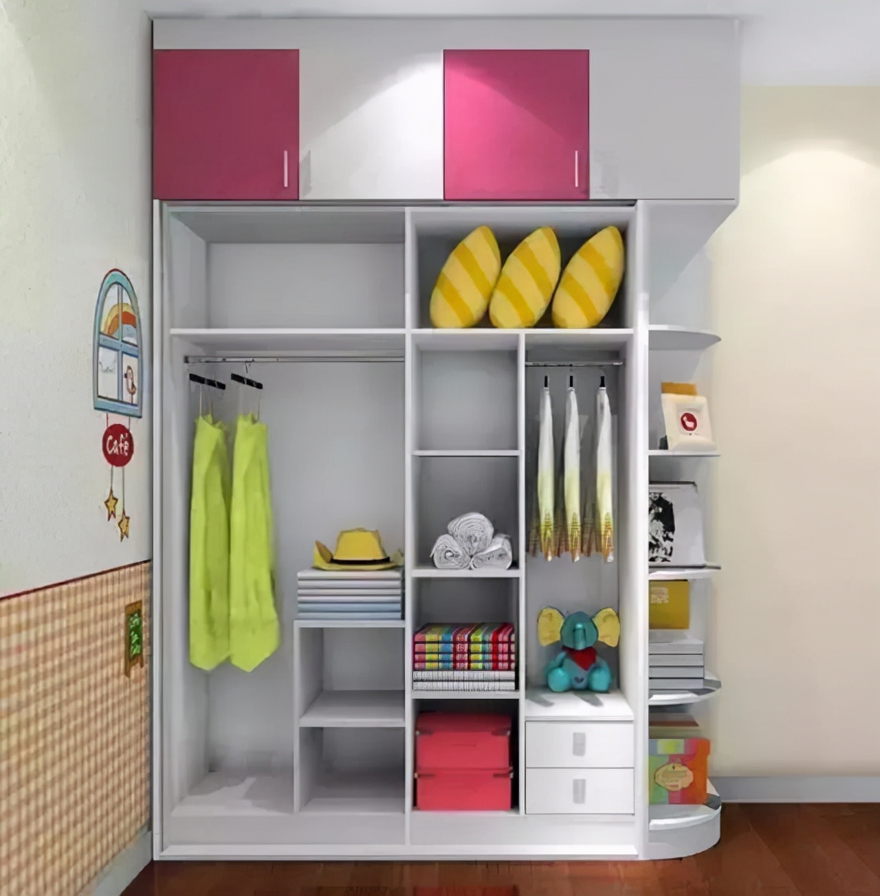 Wardrobe design is very important, do the internal structure and ...