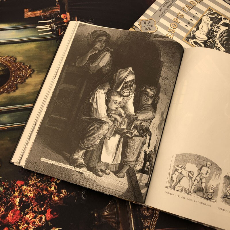 "Aesop's Fables": 100 classic fables, 318 illustrations, 55 painters ...