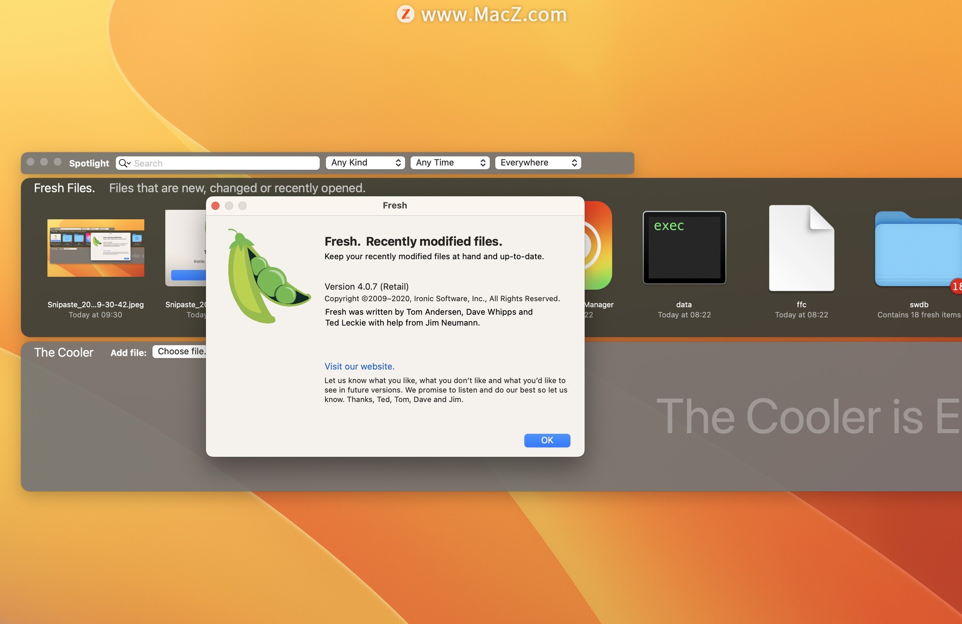 Fresh for Mac(文件查找管理軟件) 4.0.7中文版 - 資訊咖