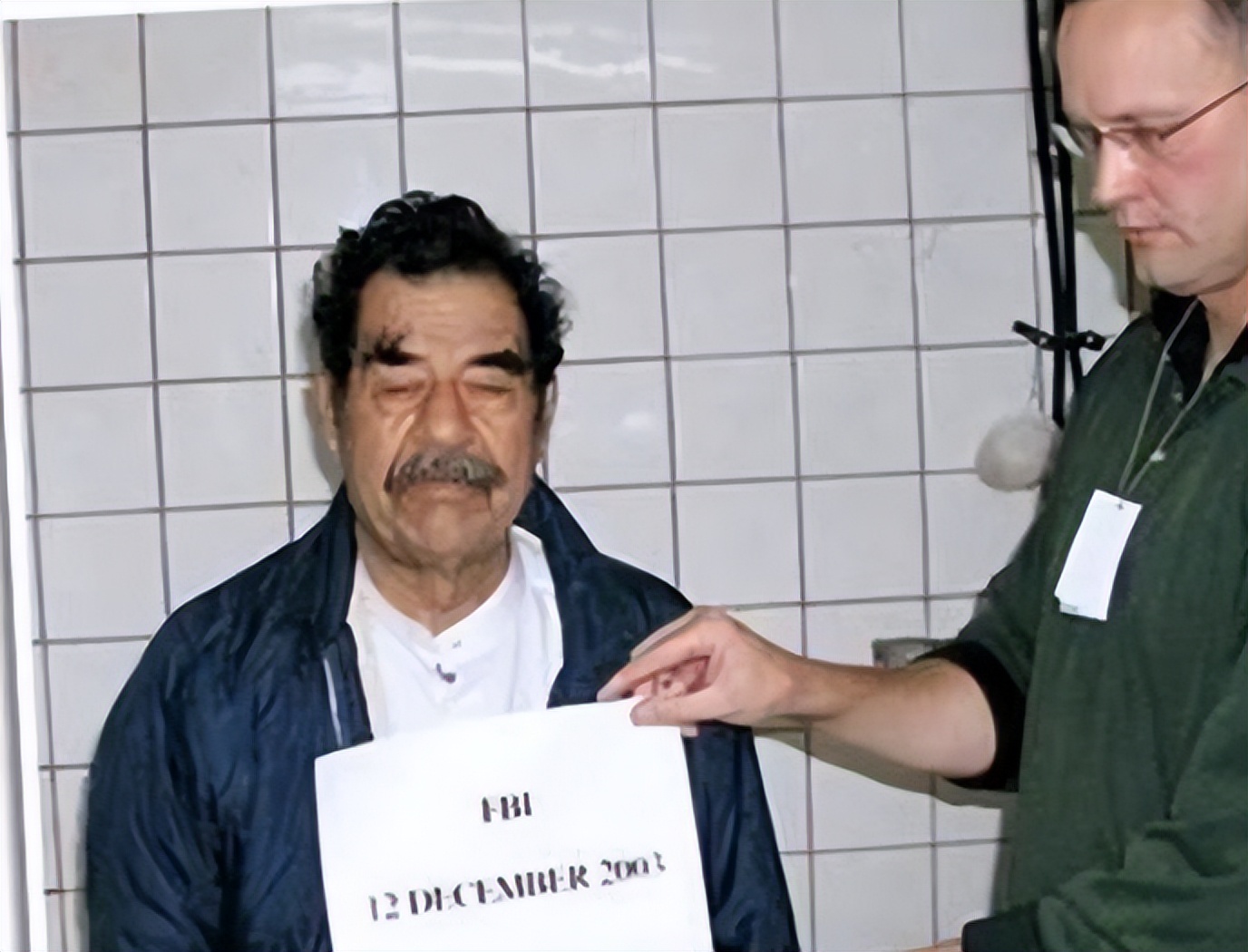 In 2003, the U.S. military pulled out Saddam from a hole in the ground ...