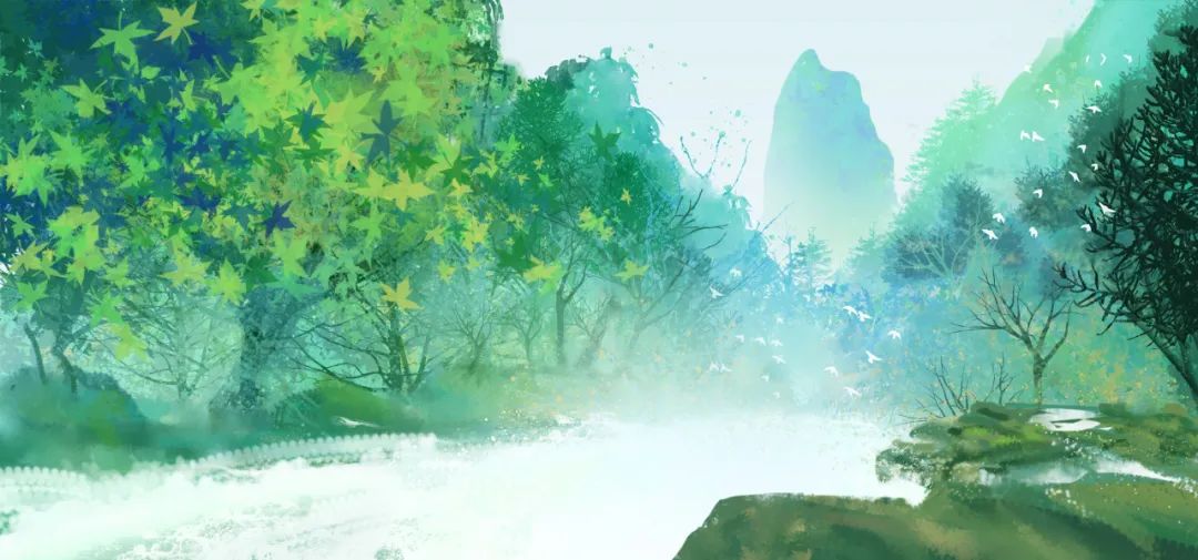 The most healing summer poem, just 4 sentences but rich in philosophy ...