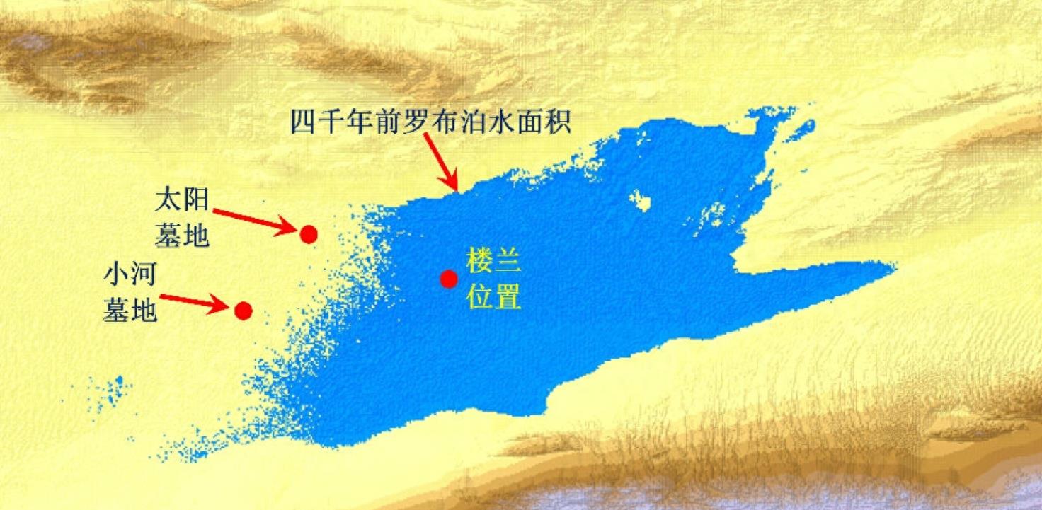 The long-dried "Sea of Death" Lop Nur: Why are the blue waves rippling ...