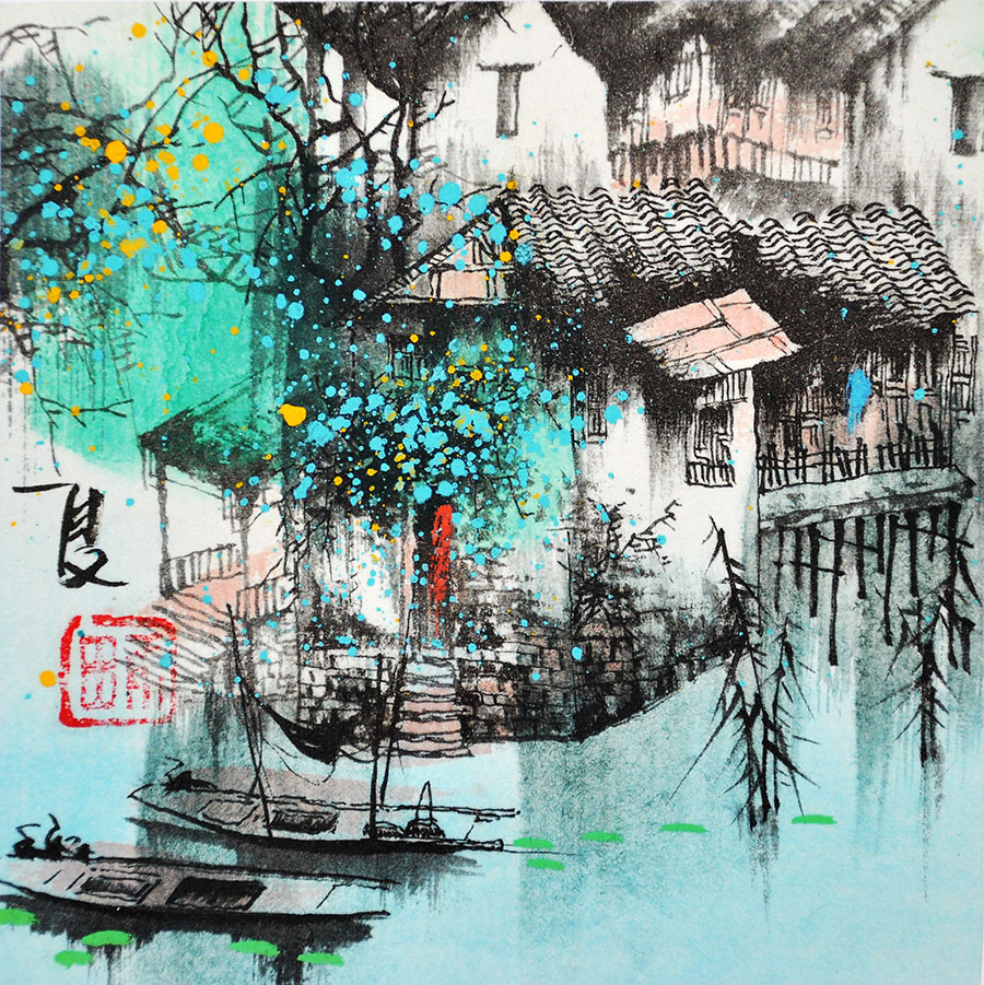 Anthology of Wu Hongxian's Poems "Qing Ping Le·Qing Feng Qiao Qiao" - iNEWS