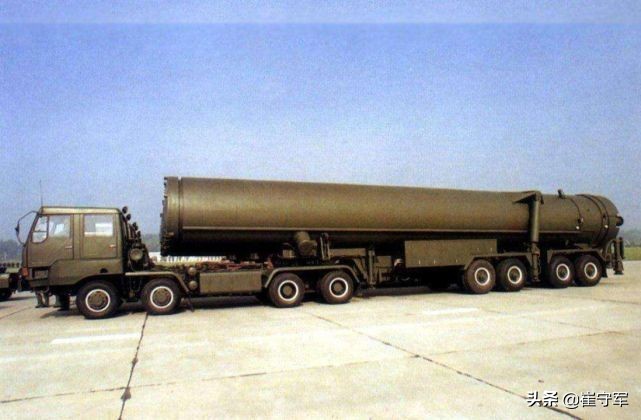 The Dongfeng 31AG missile was launched, and the secondary nuclear ...