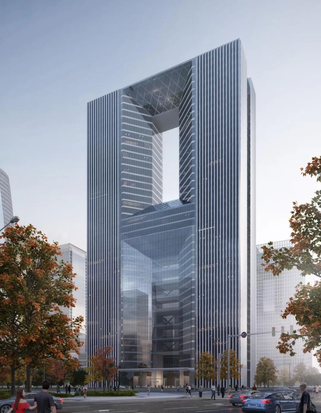 200 meters! The latest progress of Beijing's "National Financial ...