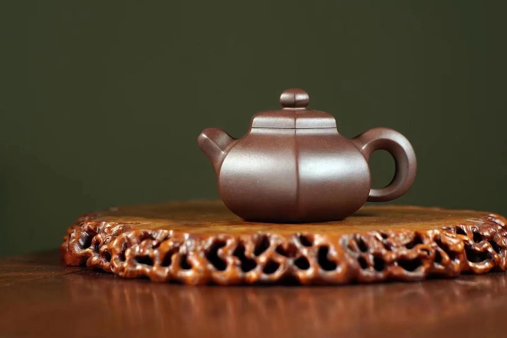 [Six Fang Run Gua] Huang Jiao Ren Yin Dong's new work of old purple mud ...