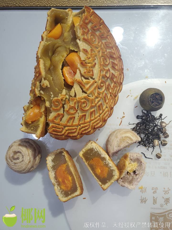 Hainan traditional handicraft moon cake, unforgettable Hainan taste ...