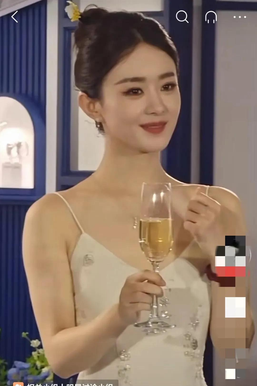 The stars in Zhao Liying's eyes are back - iMedia