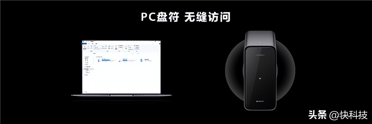 Huawei released the first Harmony home storage: the data "storage box ...