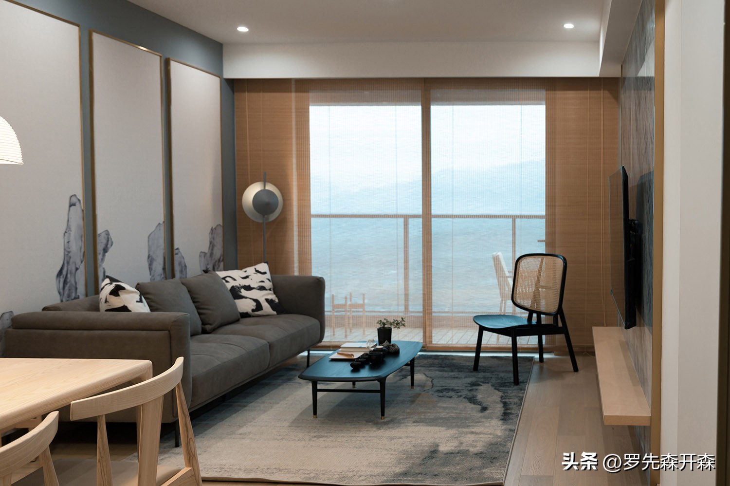 Hangzhou · 90㎡ Parents' Elderly House - "Chinese Style" with a common ...