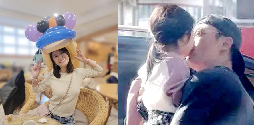 Ruby Lin's 6-year-old daughter's face photo exposed, her facial ...