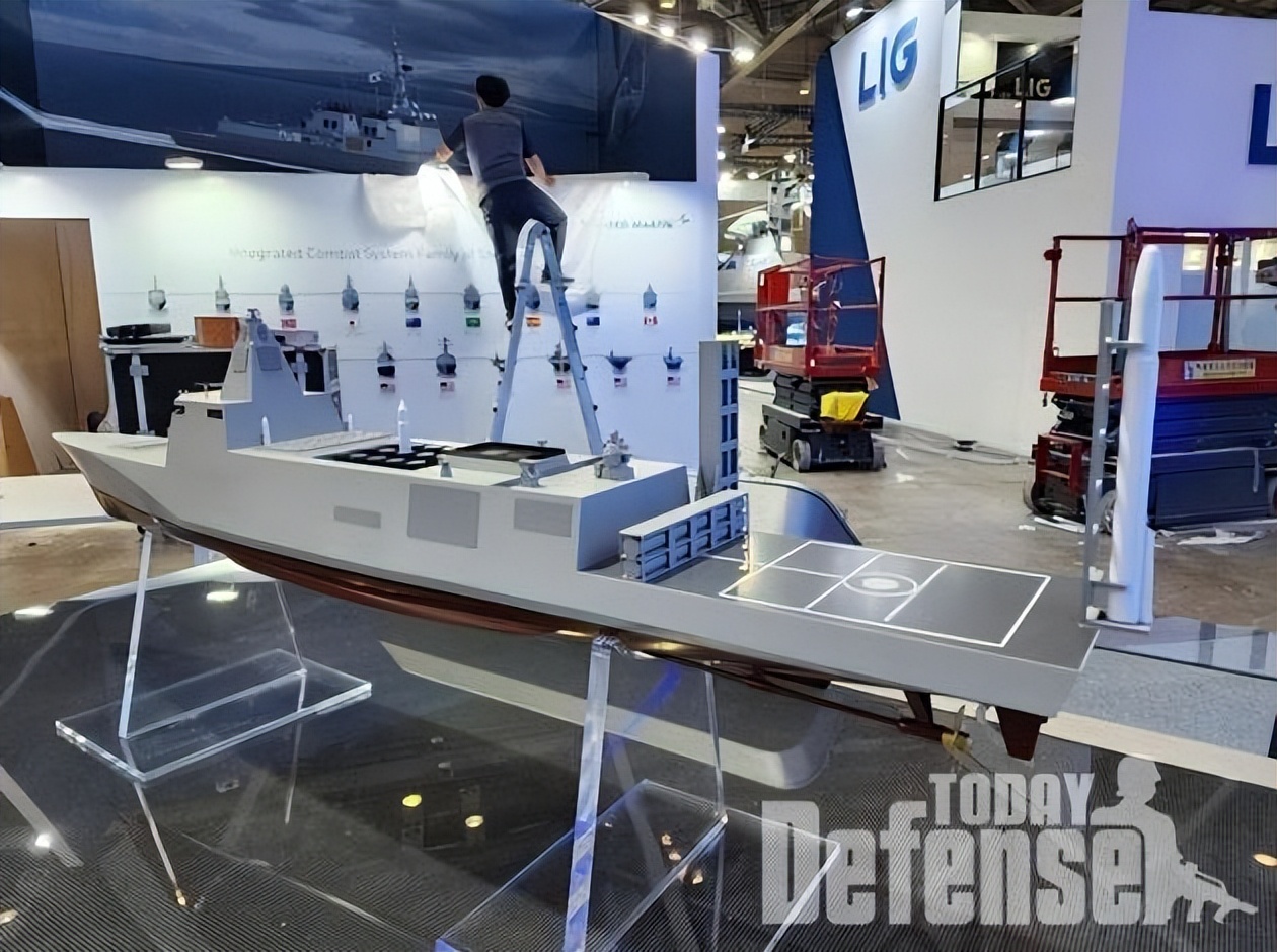 South Korea's arsenal ship was exposed, it was equipped with 5 sets of ...