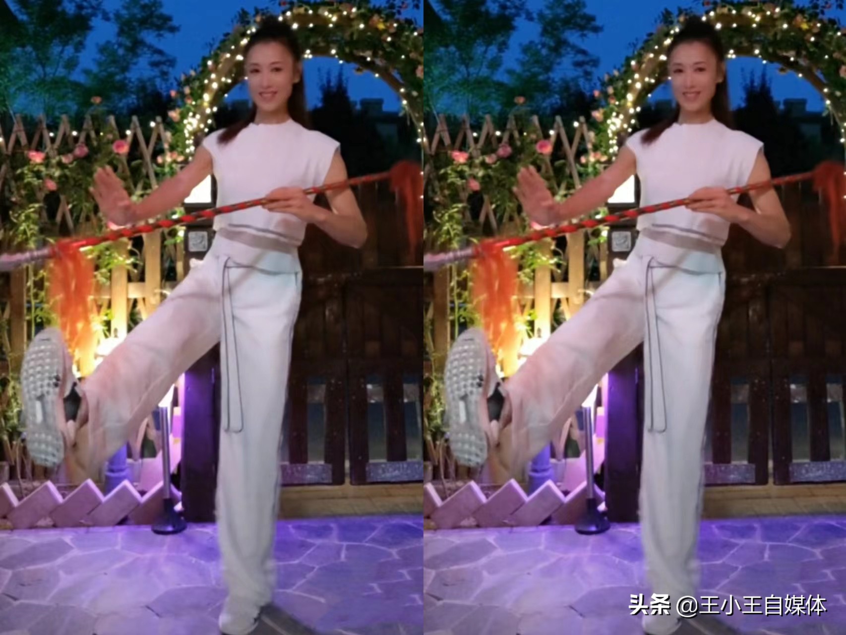 Celebrities challenge "Ip Man Squat": Che Xiao fell directly, Tu Lei ...