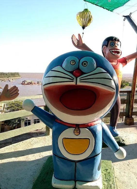 India Doraemon Statue Exhibition, please call it "Doraemon Exhibition ...