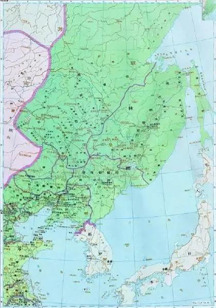 The map of China after reunification should look like this - iNEWS
