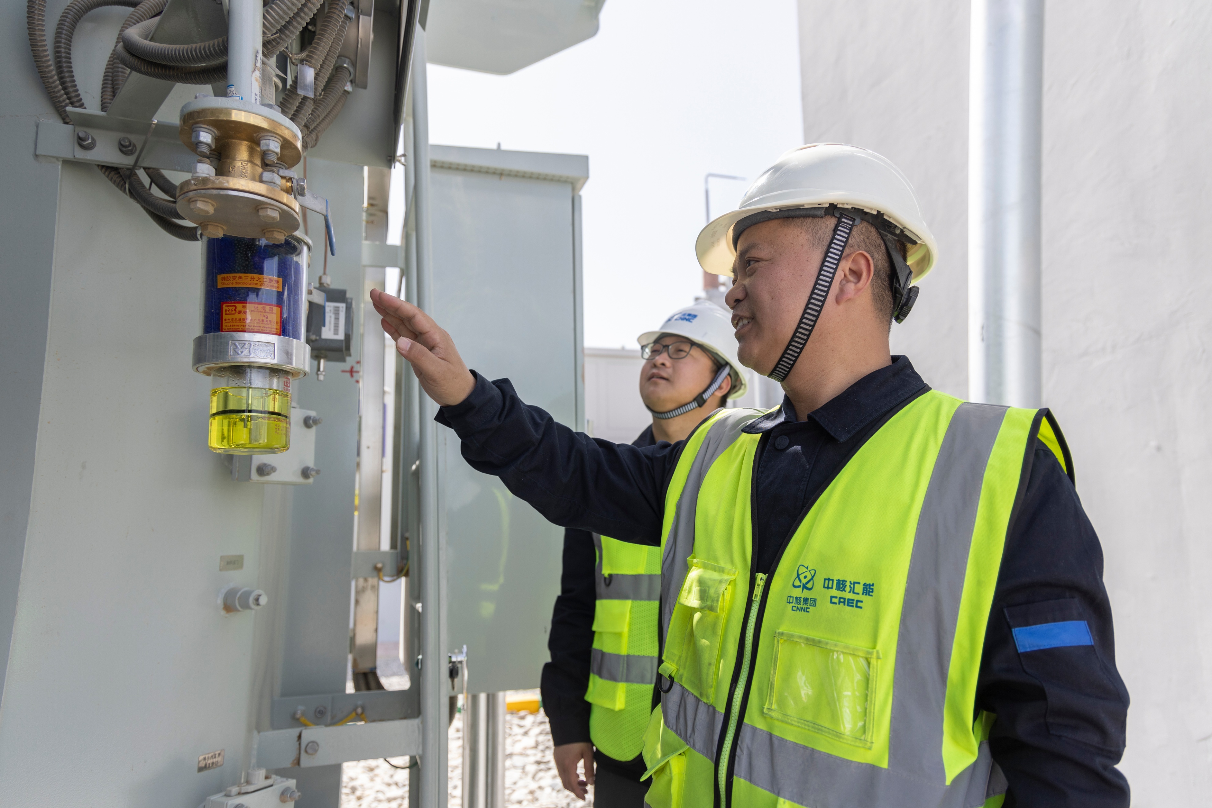 The 200MW wind power project of the 36th Regiment of Tiemenguan City, CNNC successfully switched ...