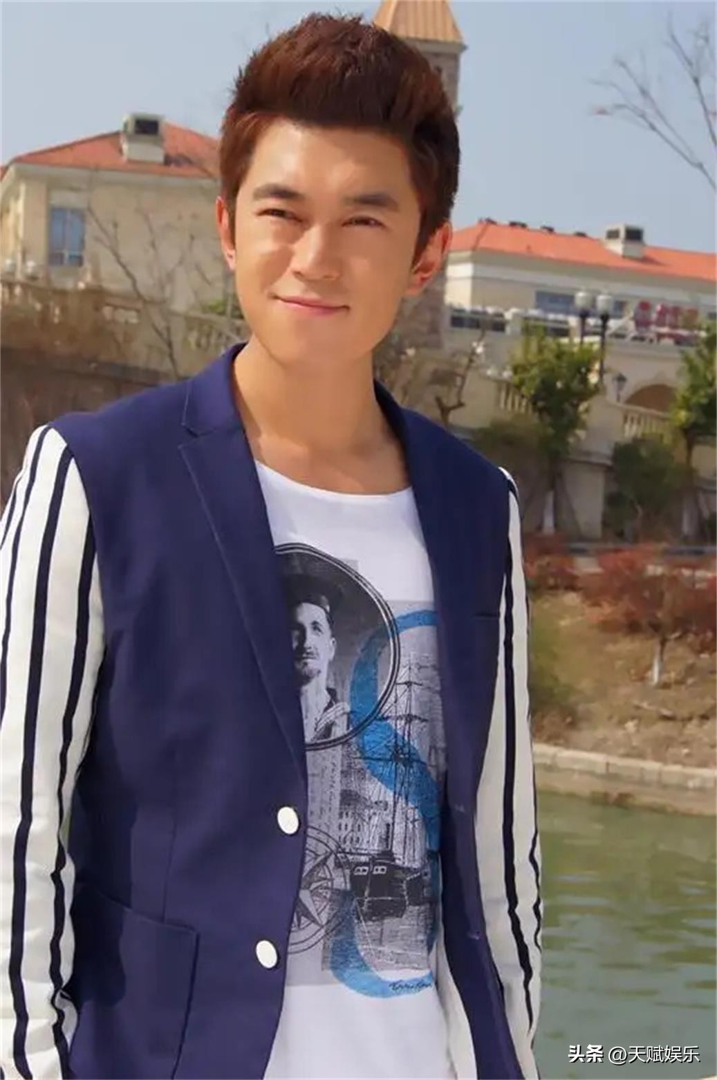 Profile of the two male actors in the 40-episode TV series "Let's talk ...