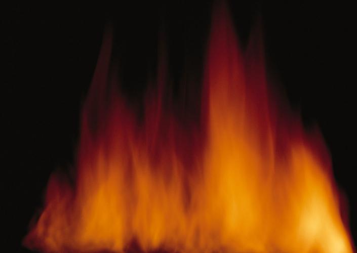 The gas stove does not turn on, red flames, small flames? Just poke it ...