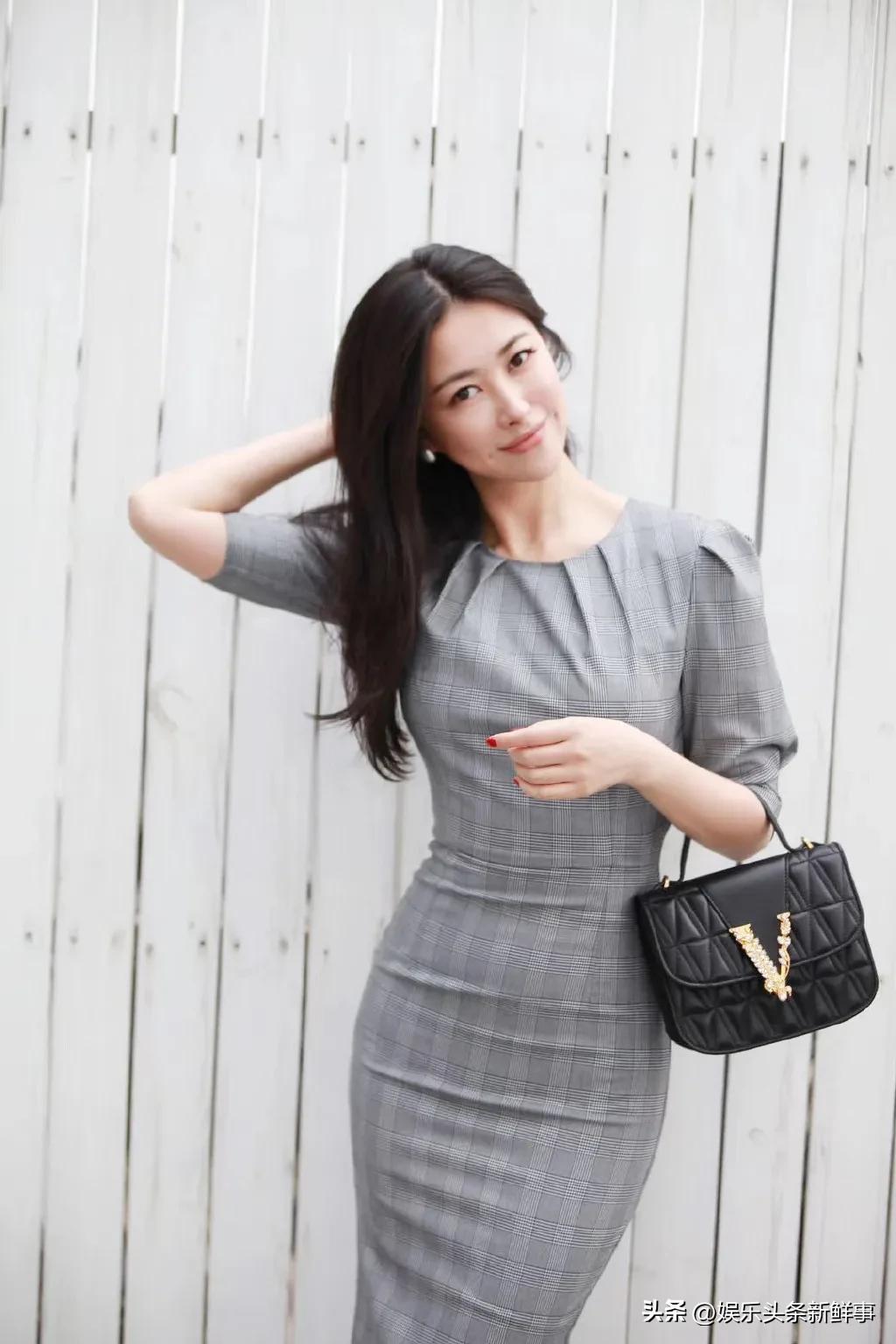 Zhu Zhu's family of three was met by chance, and her husband held the ...