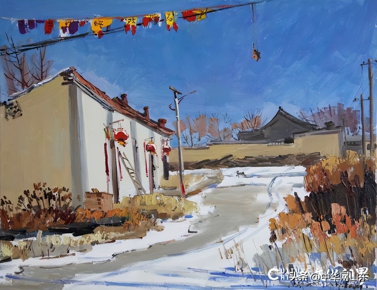 The taste of the New Year and nostalgia in the oil paintings of the ...