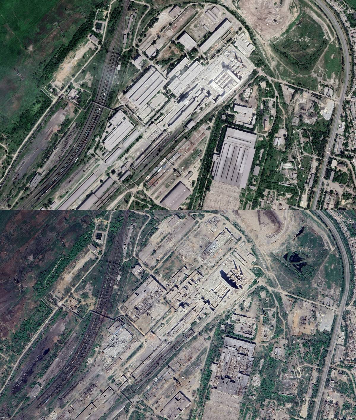 10 pictures to see Ukraine before and after the Russo-Ukrainian War ...